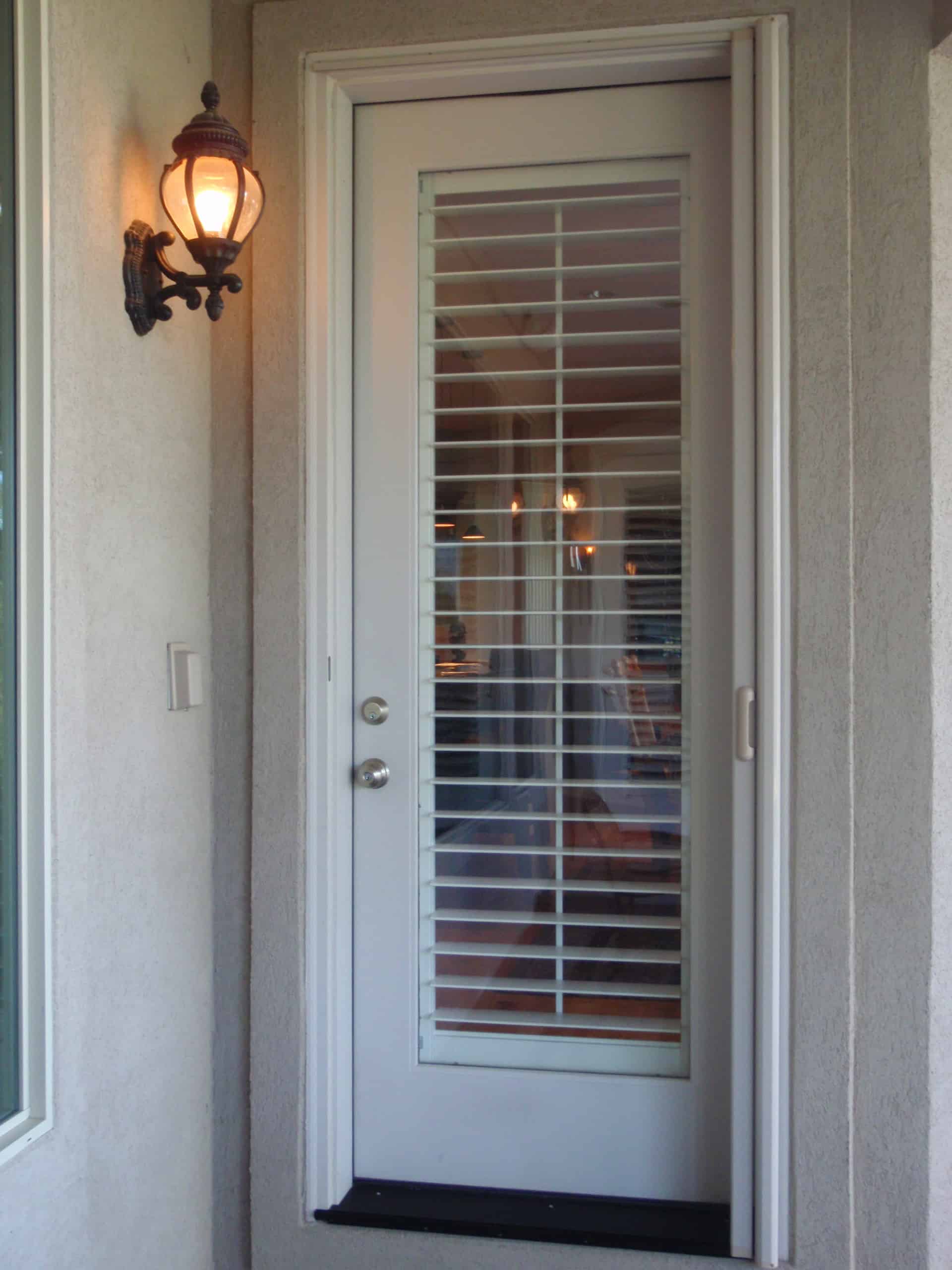 The World's Smoothest Back Patio Screen Door at The Screen Door Guy